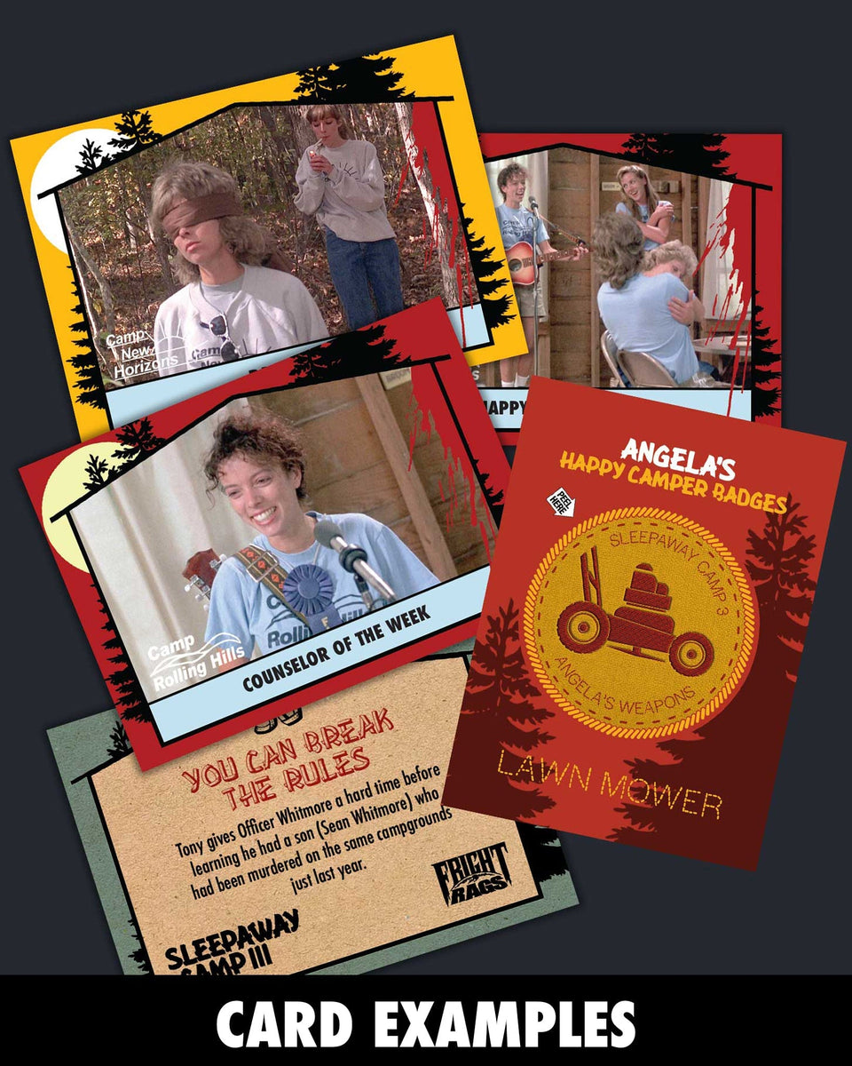 Sleepaway Camp 2 3 Officially Licensed Horror Movie Trading Cards