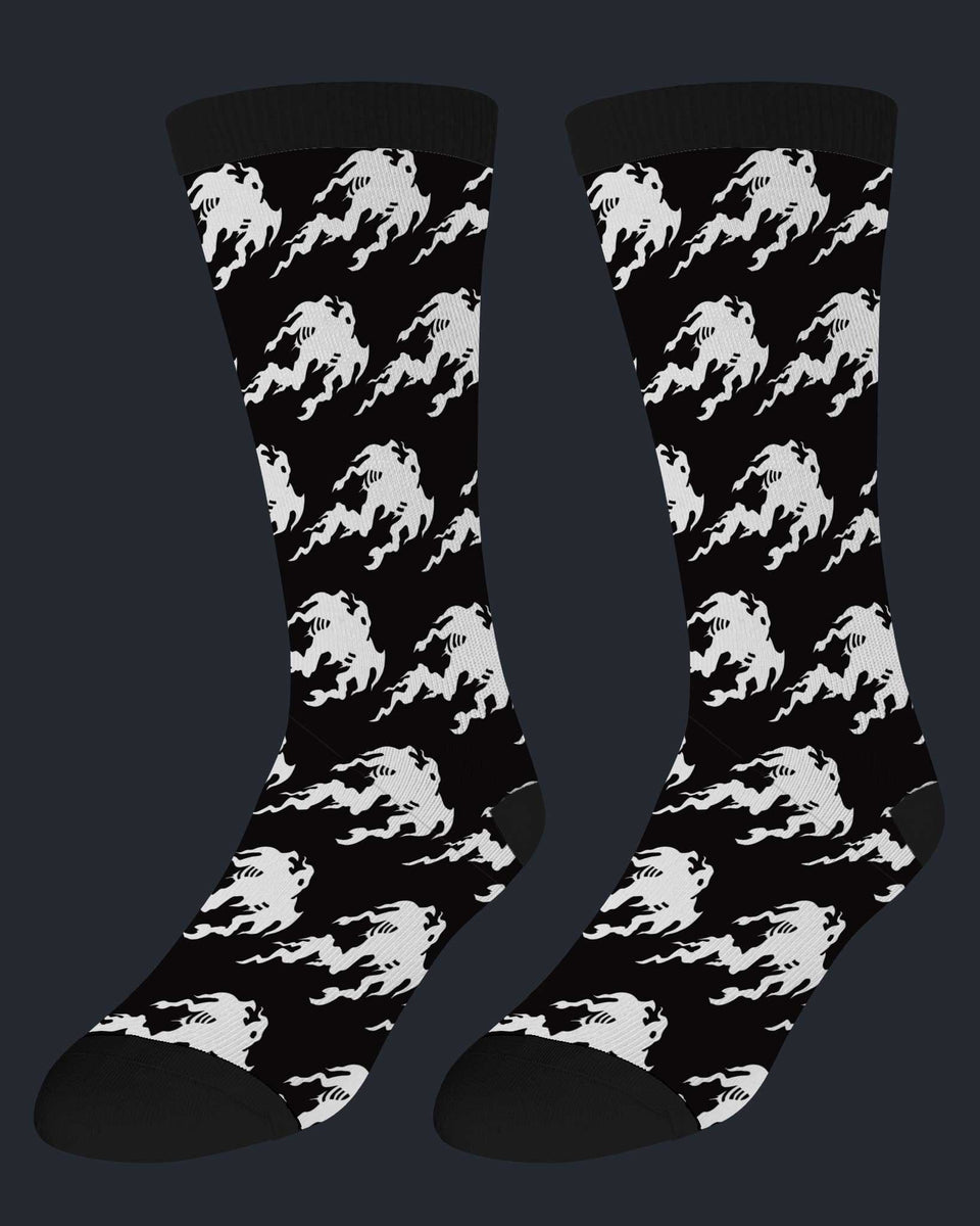 Fright Rags Fantom Socks | Fright-Rags