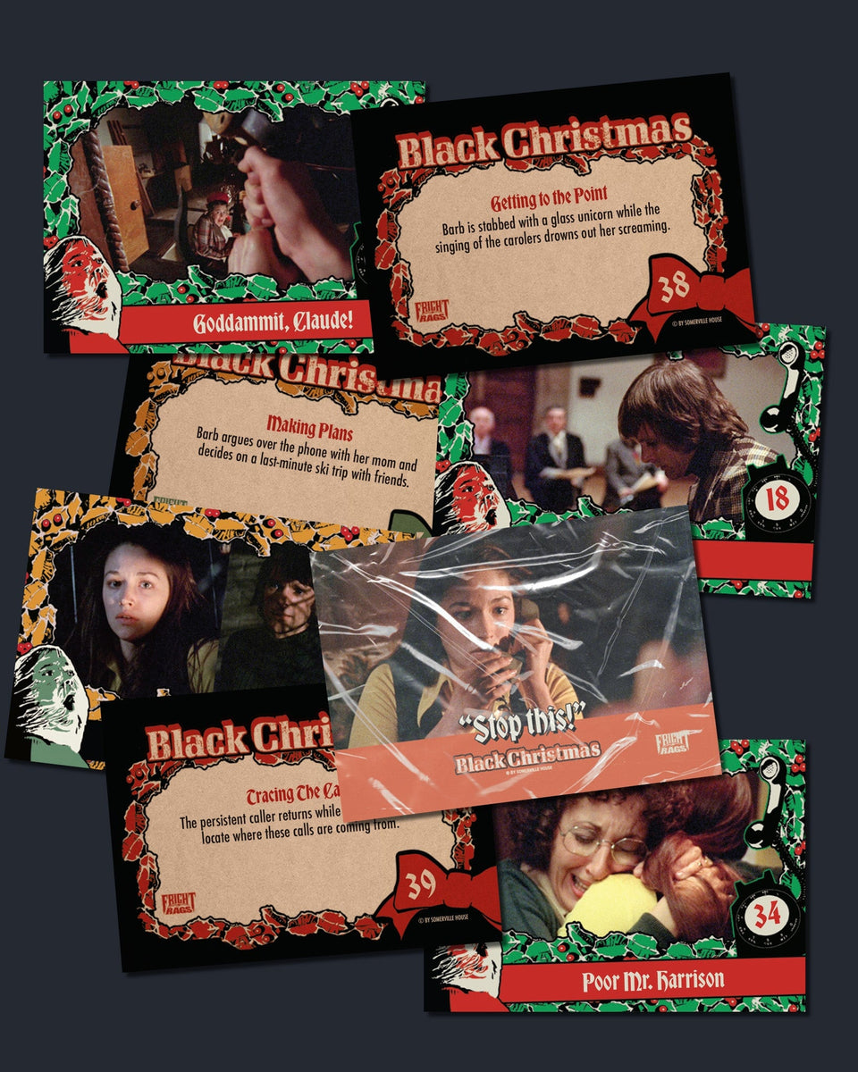 Black Christmas Trading Cards - Factory Box | Fright-Rags