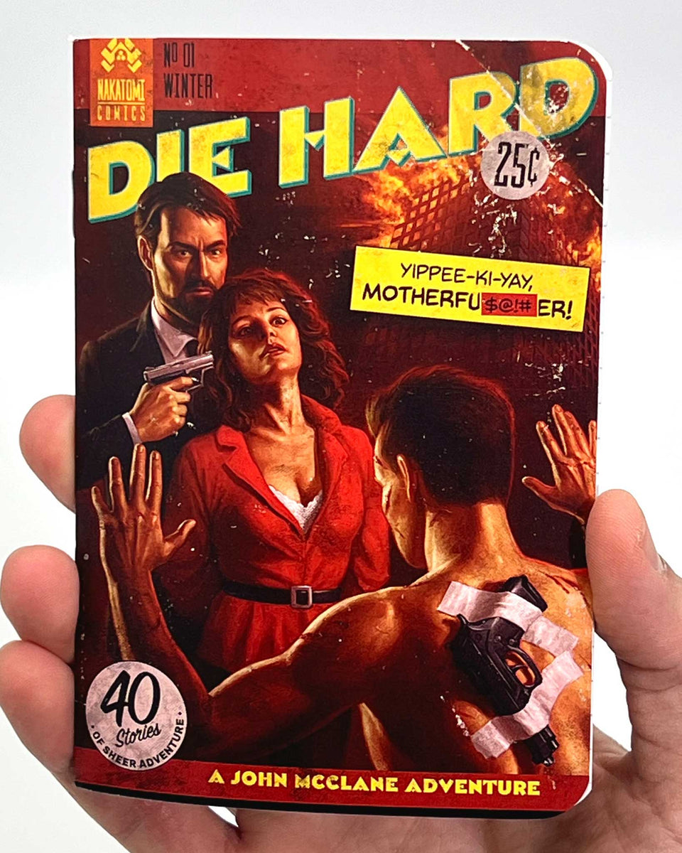 Die Hard - Pulp Novel Pocket Notebook | Fright-Rags